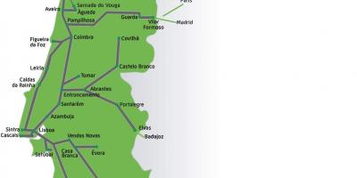 Lisbon map - Maps Lisbon (Portugal)